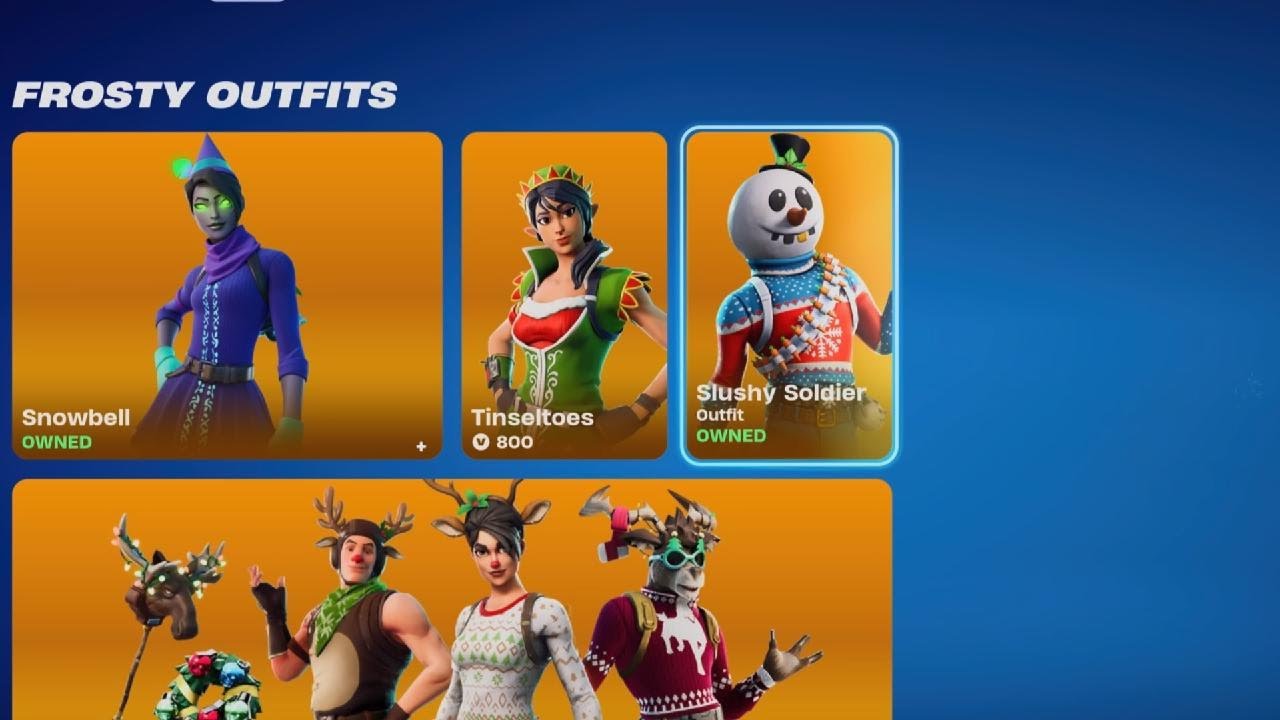 Fortnite Christmas Skins Return & NEW LOCKER BUNDLE! Item Shop December ...