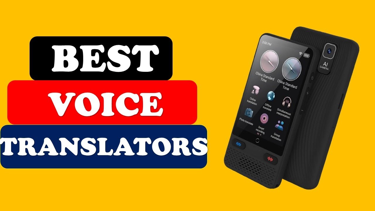 Top 5 Best Voice Translators in 2025 From Aliexpress - YouTube