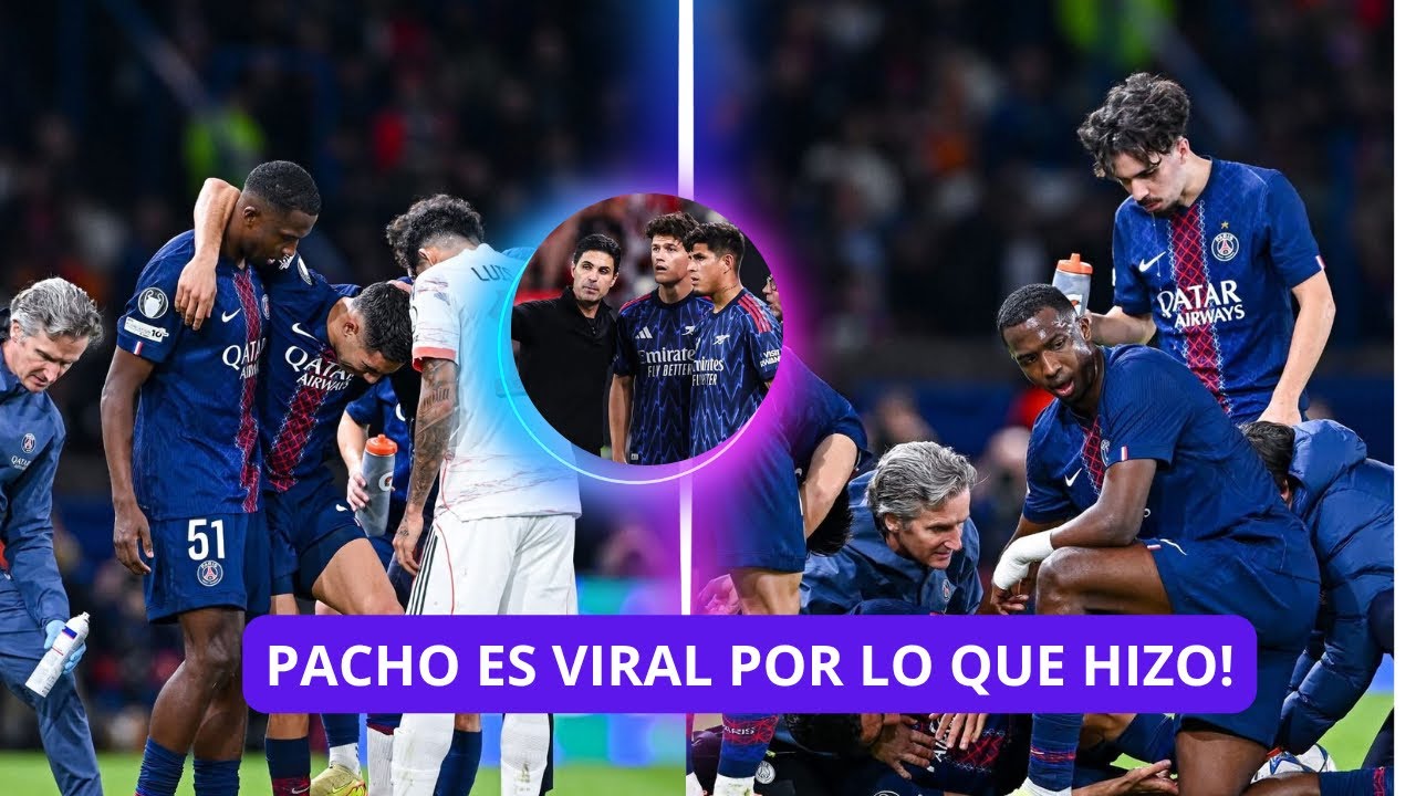 EMOTIVO!! PACHO Y EL GESTO QUE ES APLAUDIDO EN EL PSG - HINCAPIE GANA ...