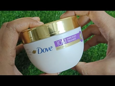 Dove 10 in 1 Shine revive treatment Hair mask Review | unboxing - YouTube
