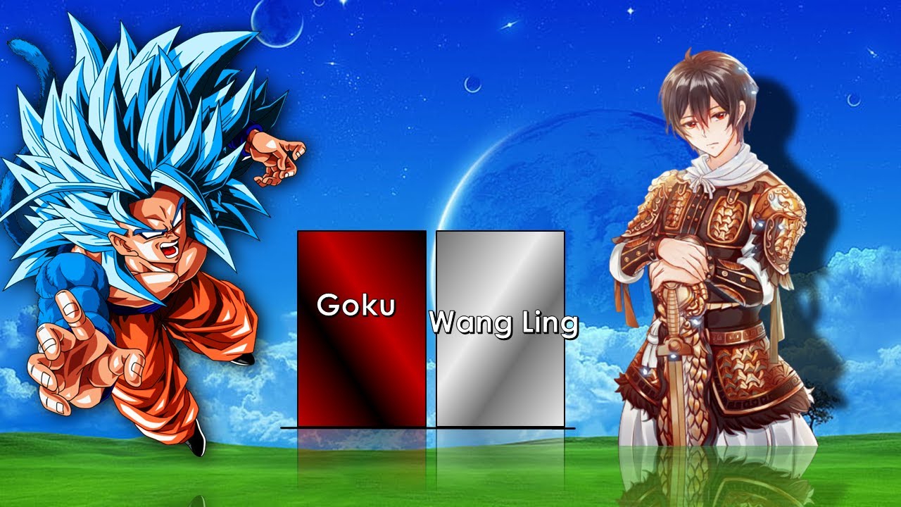 Goku VS Wang Ling Power Level - YouTube
