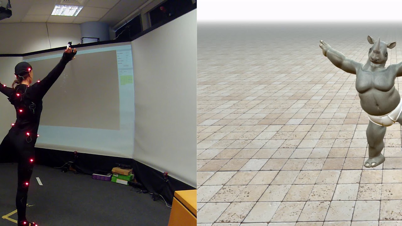 Dancing with a rhino - YouTube