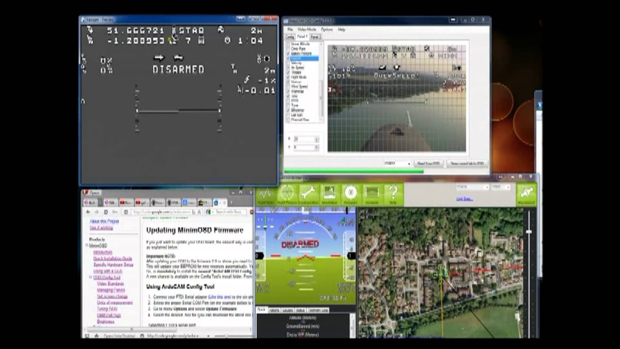 How to set up the minim OSD software and demo - YouTube