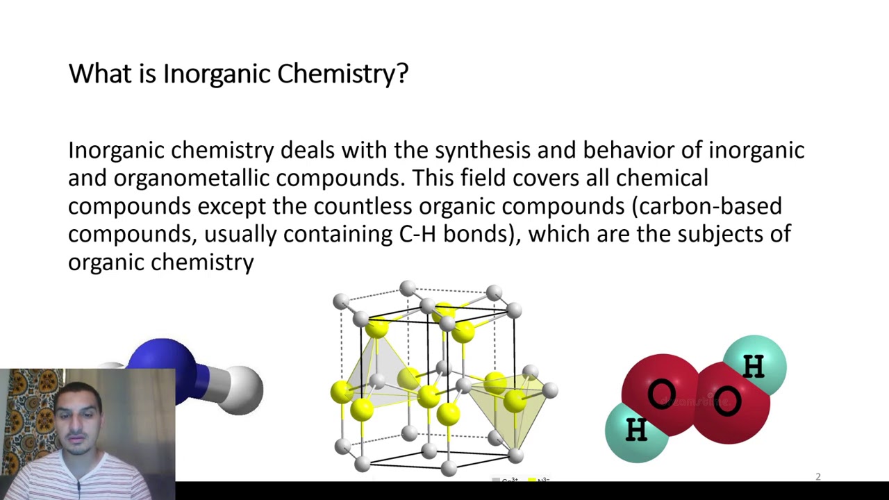 Inorganic chemistry | 00 | Course Introduction - YouTube