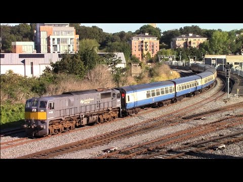 IE 078 on the Emerald Isle Express - 26/09/2016 & 02/10/2016 - YouTube