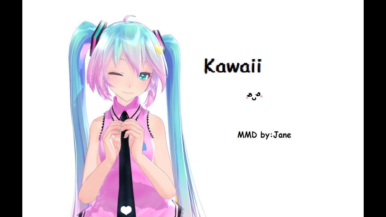 [MMD] Kawaii (download Motion) - YouTube