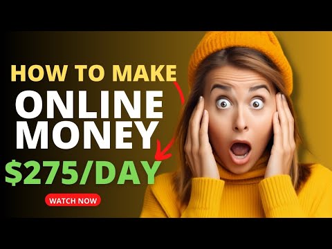 Make 275$ a day with AI-No skills!Paypal! ChatGPT! Make Money Online# ...