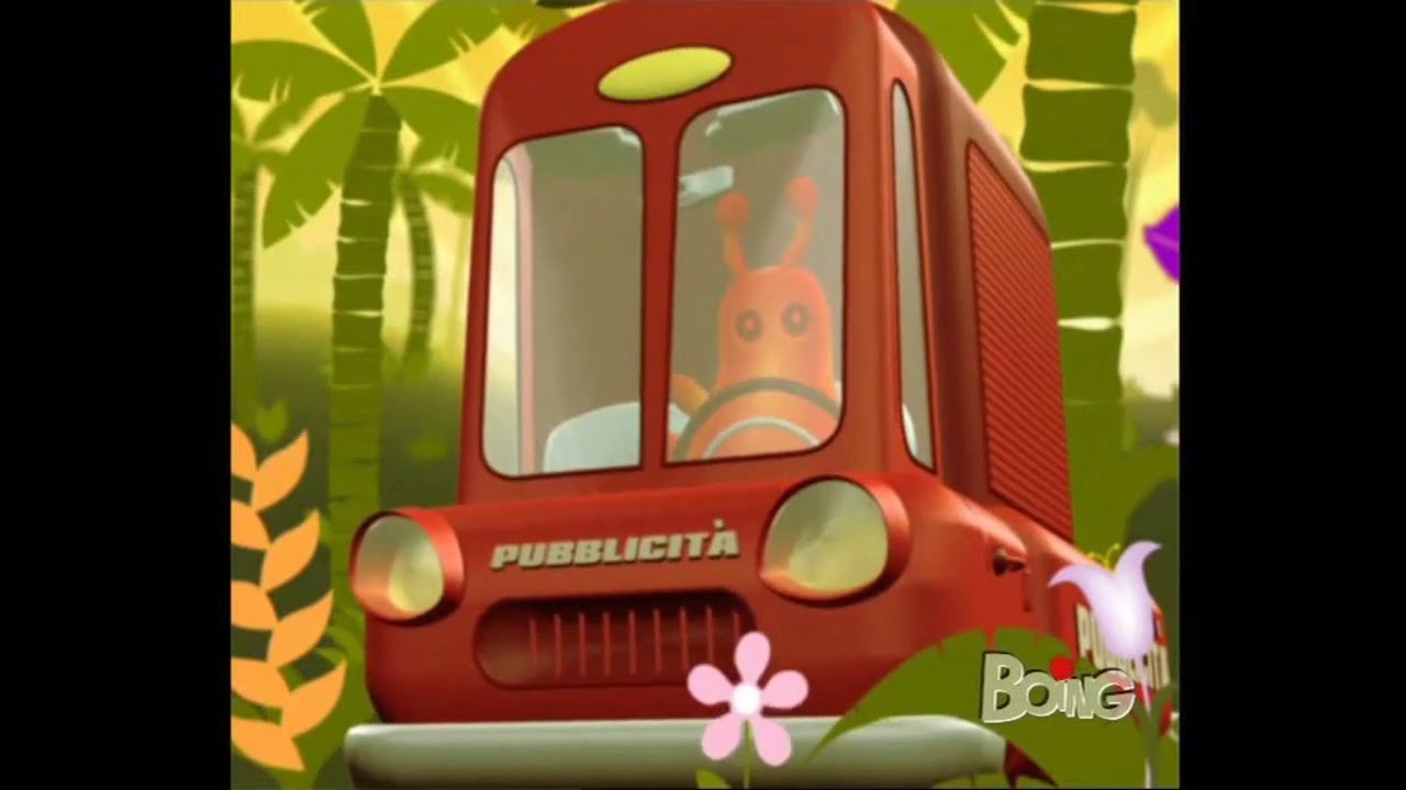 Boing - Bumper inizio pubblicità 2004 - logo trasparente + senza logo ...