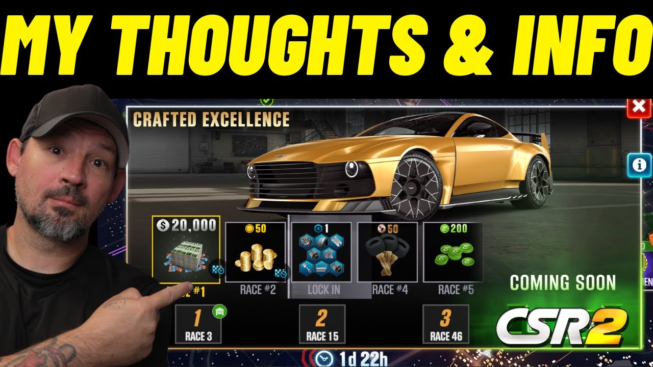 CSR2 Crafted Excellence | My Thoughts & Event Overview - YouTube