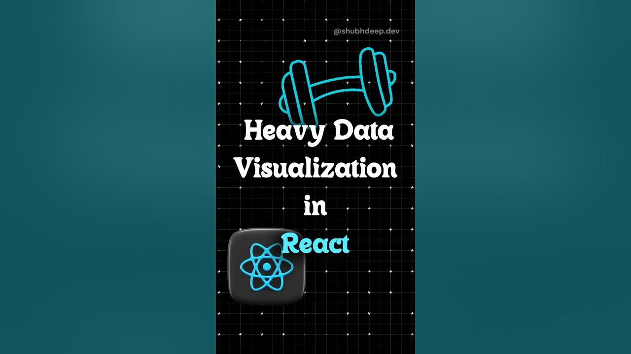 Heavy Data Visualization in React | #react #shorts #youtubeshorts - YouTube