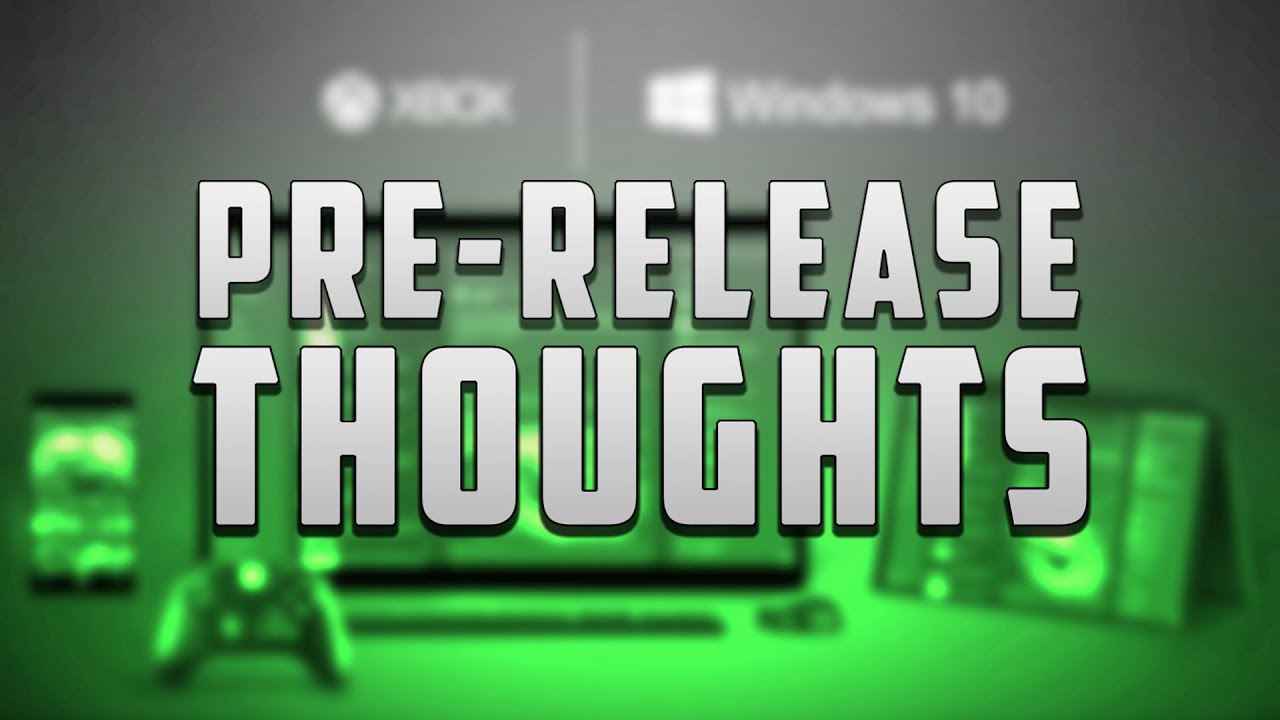 Windows 10: Pre-Release Thoughts & Features - YouTube