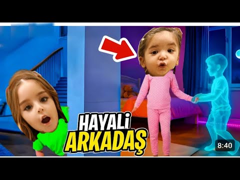  HAYALİ ARKADAŞ ZİLE BASIYOR‼️ESİLA VE MENESANIN HAYALİ ARKADAŞI KİM ..KURGU VİDEOSU