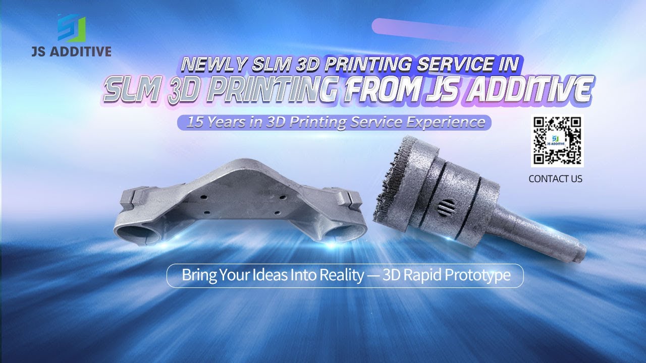Newly SLM 3D Printing Service in SLM 3D Printer from JS ADDITIVE - YouTube
