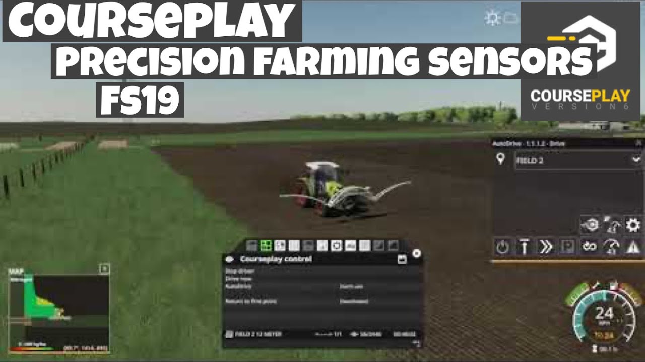 COURSEPLAY PRECISION FARMING SENSOR FS19 - YouTube