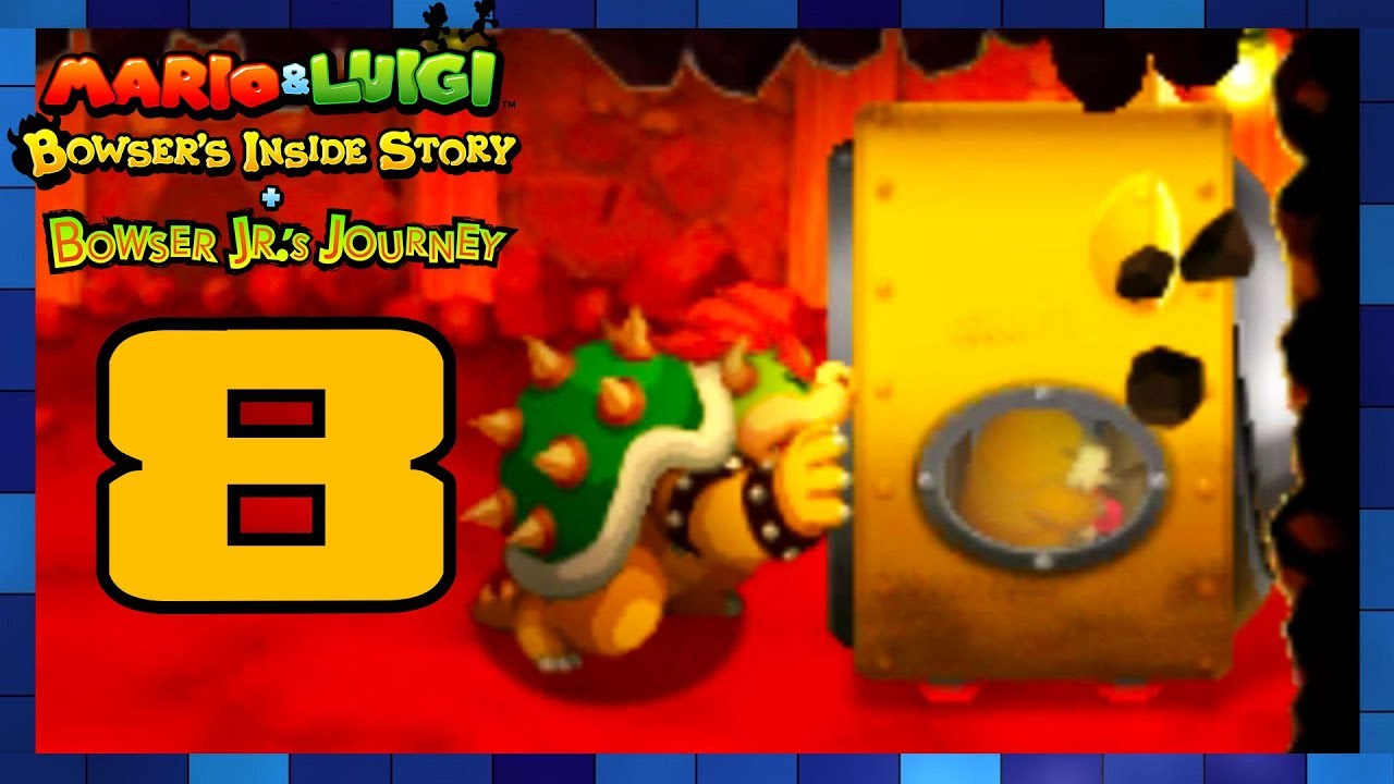 Mario & Luigi: Bowser's Inside Story 3DS - Walkthrough Part 8 Toad Town ...