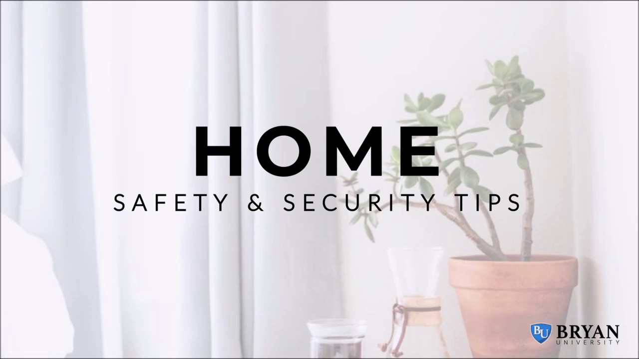 Home Safety & Security Tips - Part 4 - YouTube
