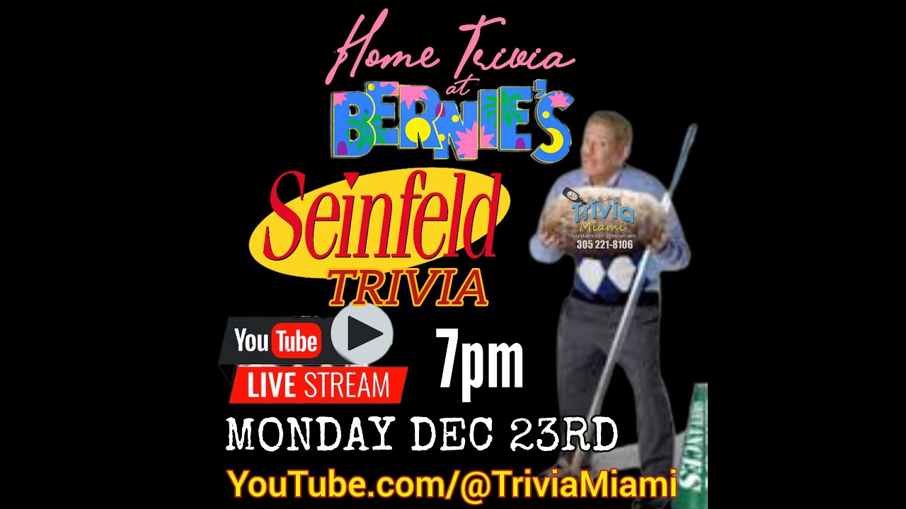Festivus Home Trivia 12-23-2024 (Live) - YouTube