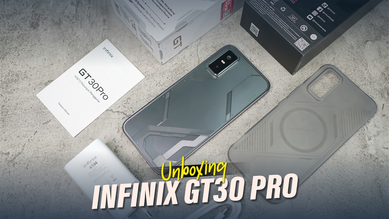 Mulai 3,9 Juta, Dapet Gaming Beast Baru! INFINIX GT 30 PRO UNBOXING ...