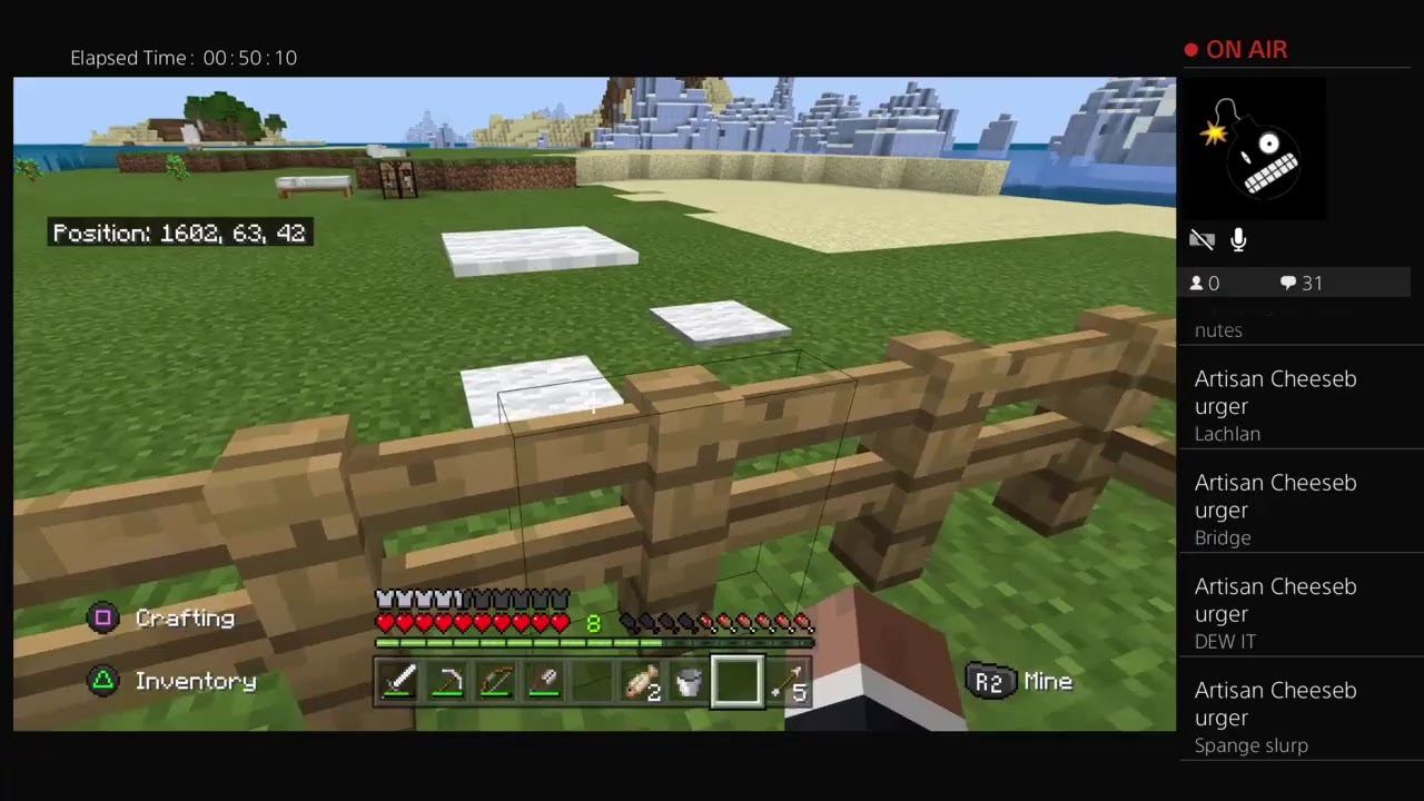 Minecraft hardcore season 1 /vacate_Thwarted stream - YouTube