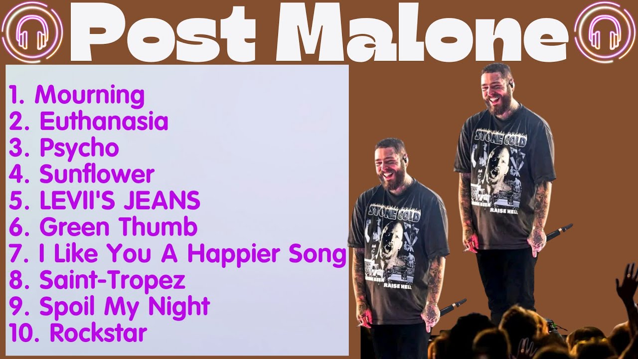 Post Malone Playlist - Best Song 2024 - Top Songs 2024 Playlist - YouTube