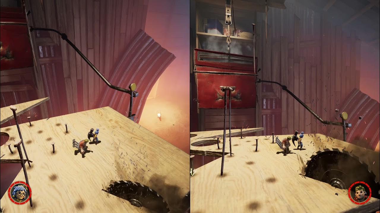 it takes two split screen xbox one x gameplay with mclassic - YouTube