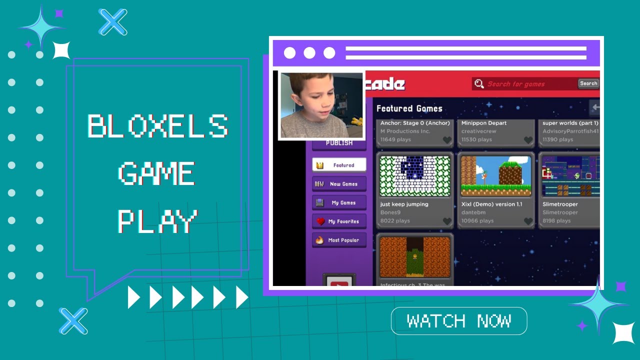 Bloxels Game Play - YouTube