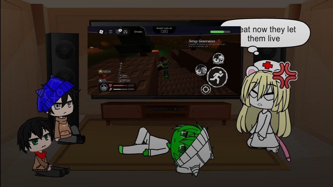 Terrible Mouse characters reacts to Robbie as builderman Roblox ...