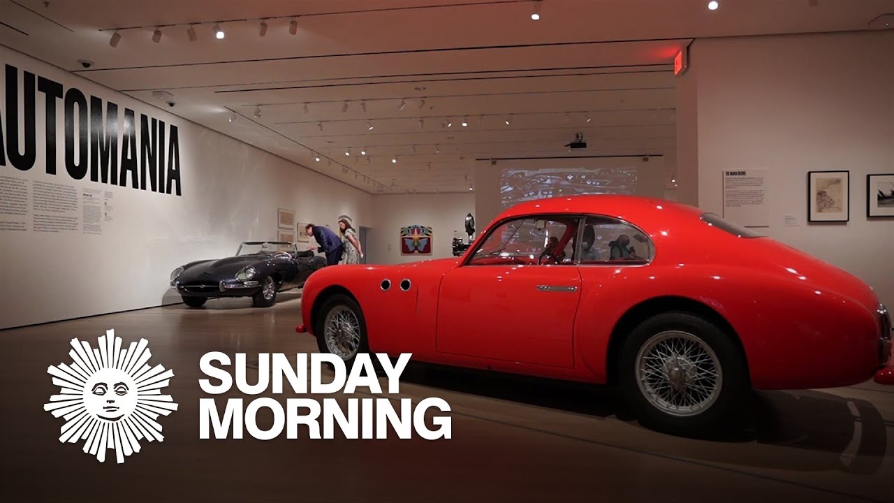 Cars and art: "Automania" at MoMA - YouTube