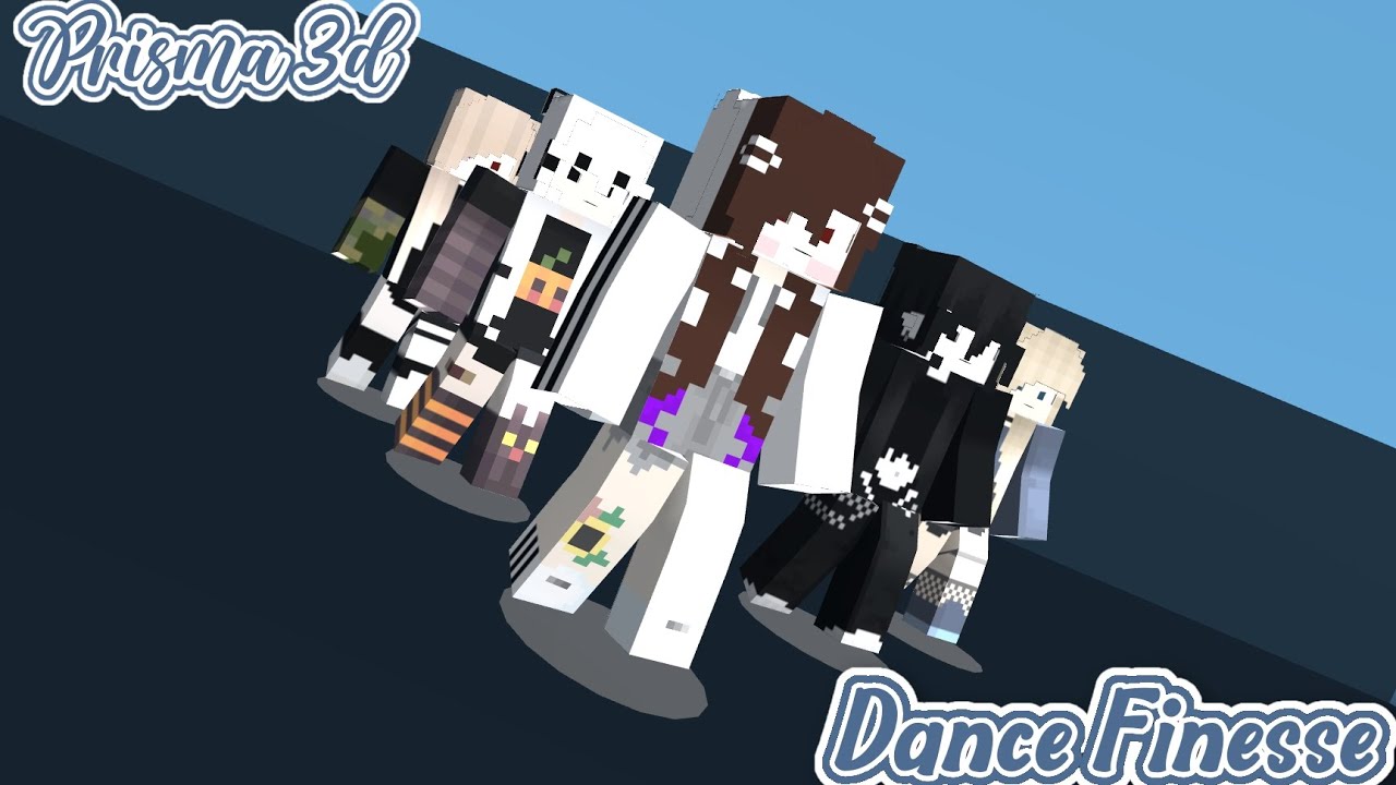 Dance Finesse//Prisma 3d//Minecraft Animation// - YouTube