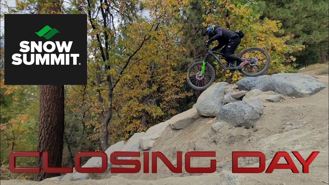 CLOSING DAY Snow Summit Bike Park (Wind, Rain, Hail and Snow) Miracle ...