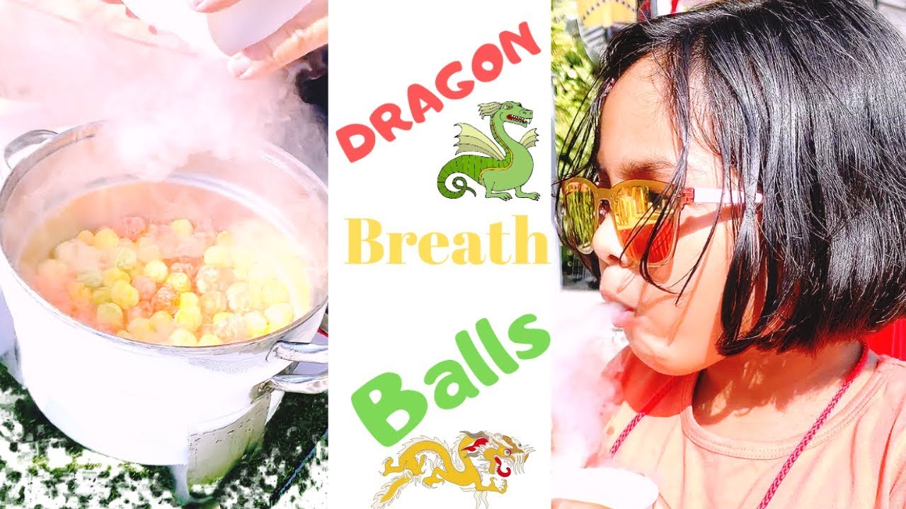 Dragon Breath Balls | Eating Liquid Nitrogen Candy - YouTube