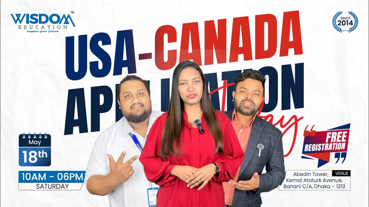 📅🎓 Apply Now for USA & Canada Application Day: Get Up to 75% ...