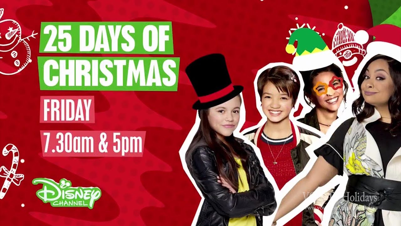 Disney Channel HD UK Christmas Advert 2017 - 25 Days of Christmas - YouTube