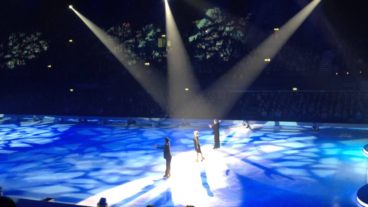 NICKY SLATER - DANCING ON ICE JUDGES SKATE ON 2014 - YouTube