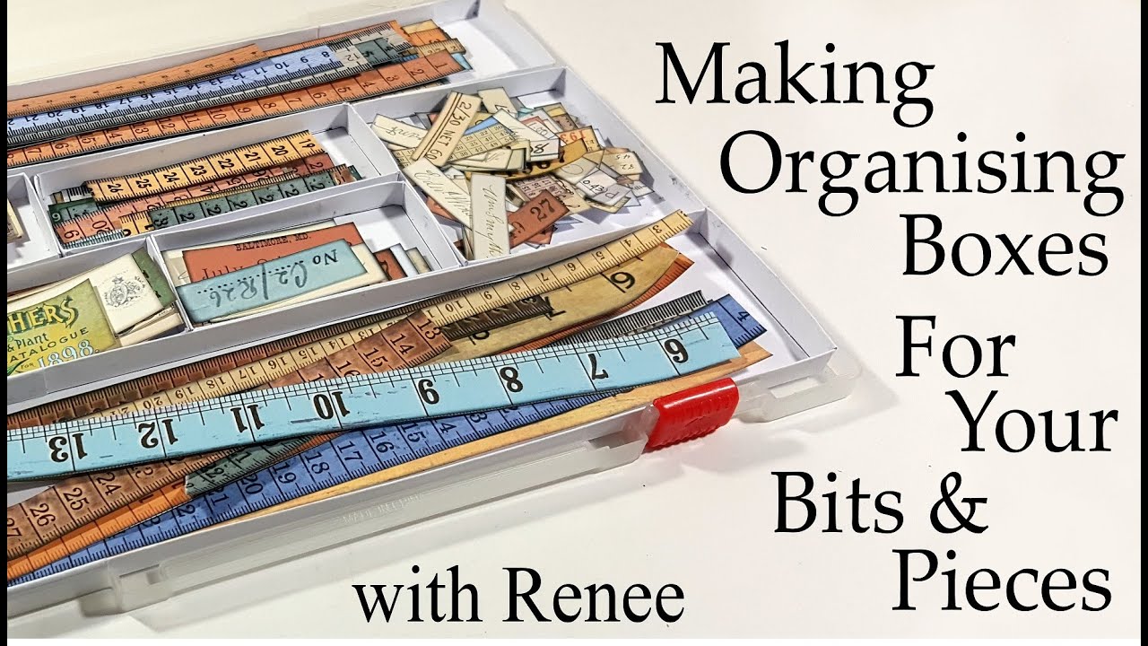 Making Organising Boxes for your Bits & Pieces - With Renee - YouTube