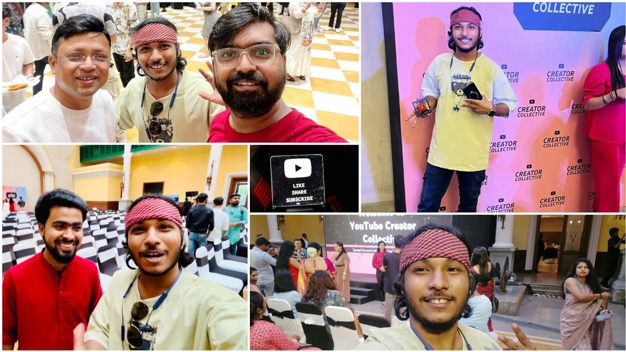 Kolkata YouTube Meetup এ আমি🙂Creator Collective Event Vlog | MFK TV ...