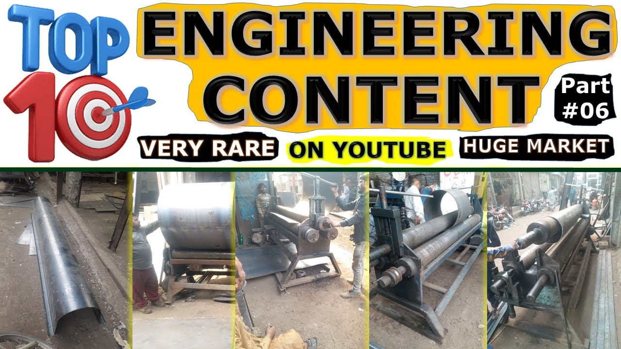 Top ten videos from huge engineering market /Rare content on YouTube ...