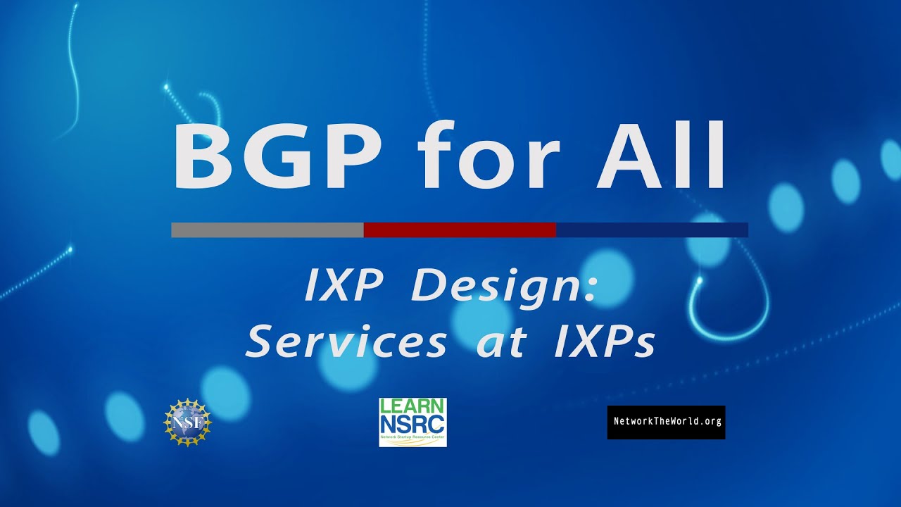 Services at IXPs - YouTube