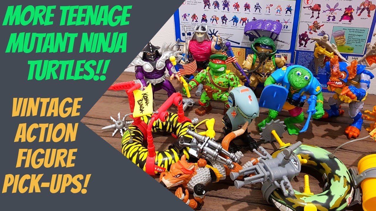 More Vintage TMNT Pick-ups: 1989-1991 Teenage Mutant Ninja Turtles ...