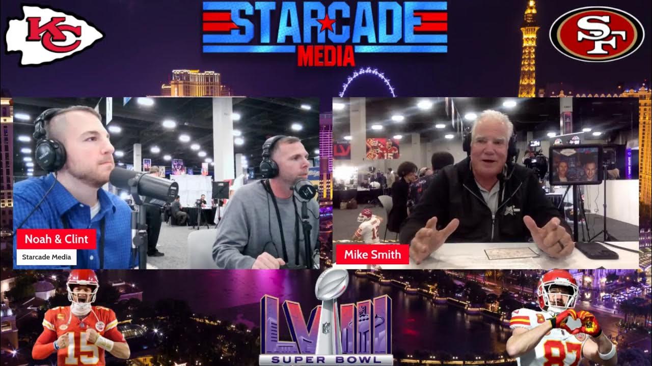 LIVE from Super Bowl Radio Row: Mike Smith - YouTube