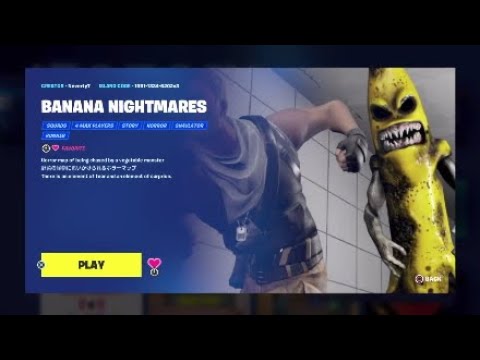 Fortnite Horror Review: Banana Nightmares - YouTube