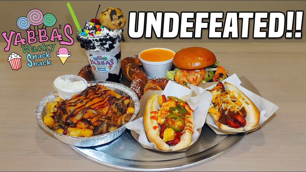 Yabba's Undefeated Wacky Snack Food Challenge in Foley, Alabama!! - YouTube