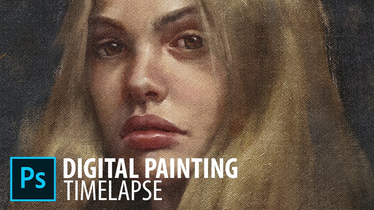 Portrait Study | Digital Painting Process - YouTube