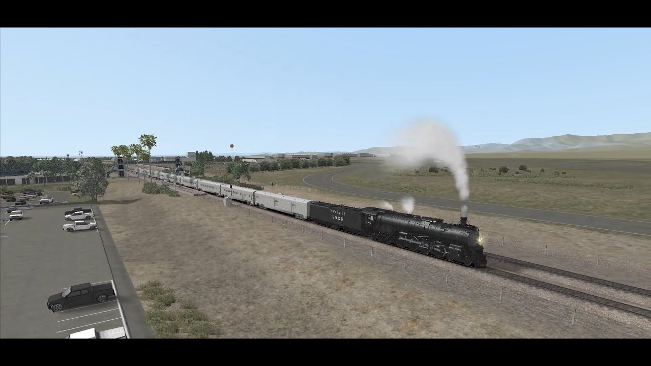 Train Simulator 2022 DSGDDR ATSF 2926 Steam Locomotive Powers The San ...