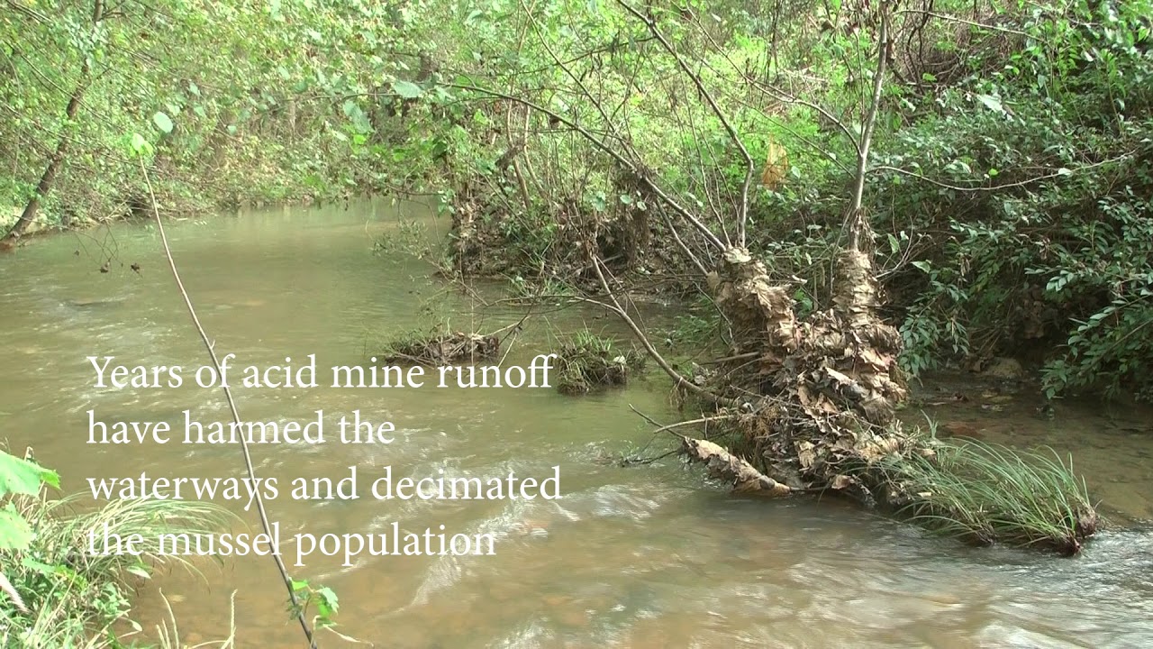 Acid Mine Runoff in Athens's waterways - YouTube