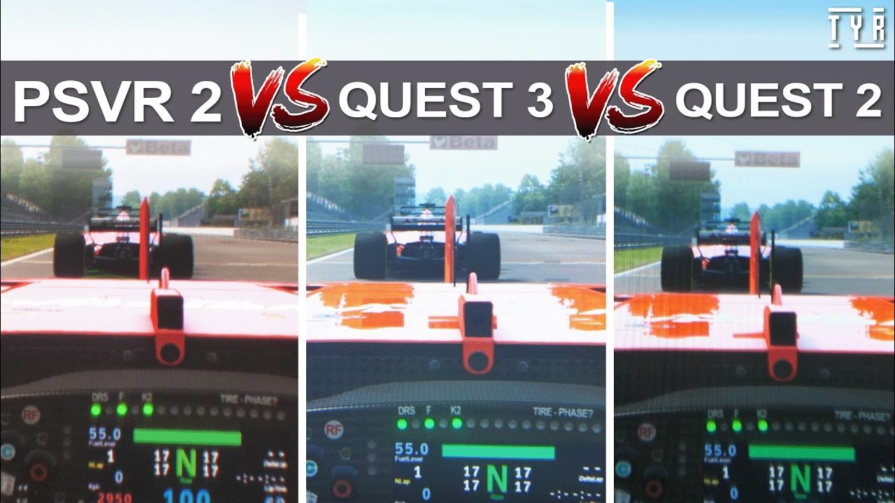 THROUGH THE LENSES - PSVR2 PC Adapter vs QUEST 3 vs QUEST 2!! - YouTube