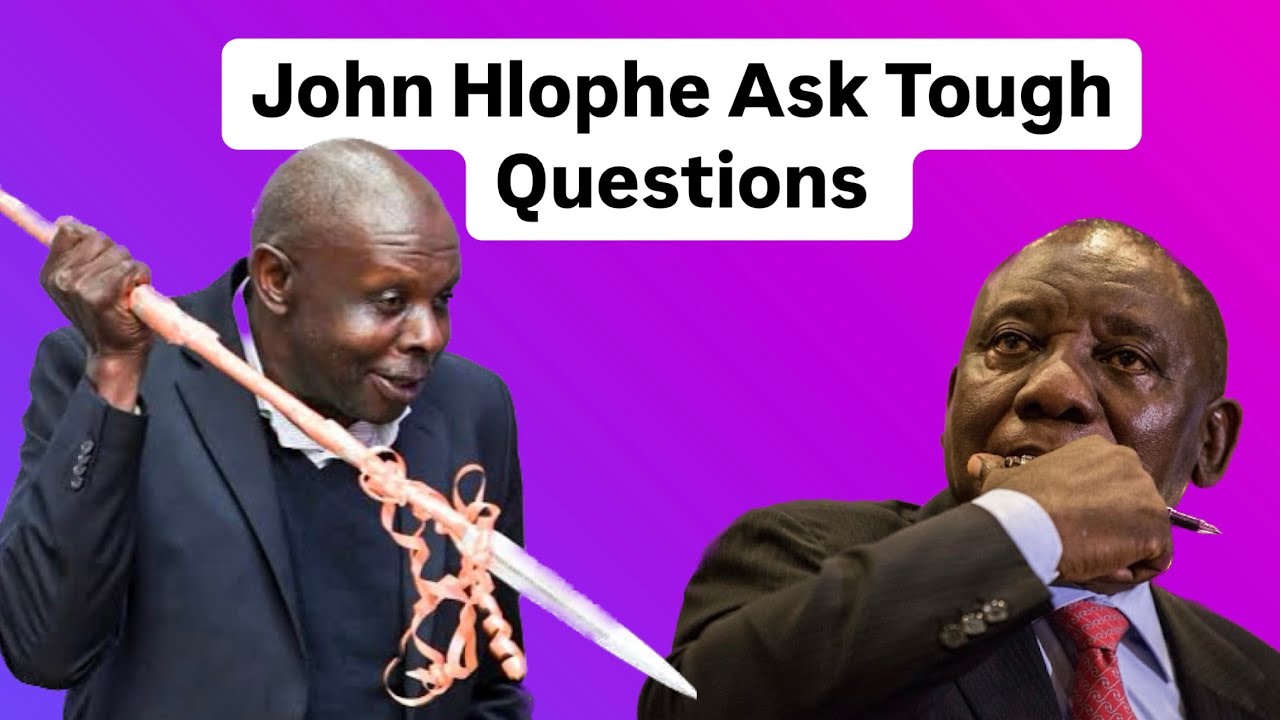 John Hlophe And Julius Malema On Corruption And Phala Phala Dollars ...