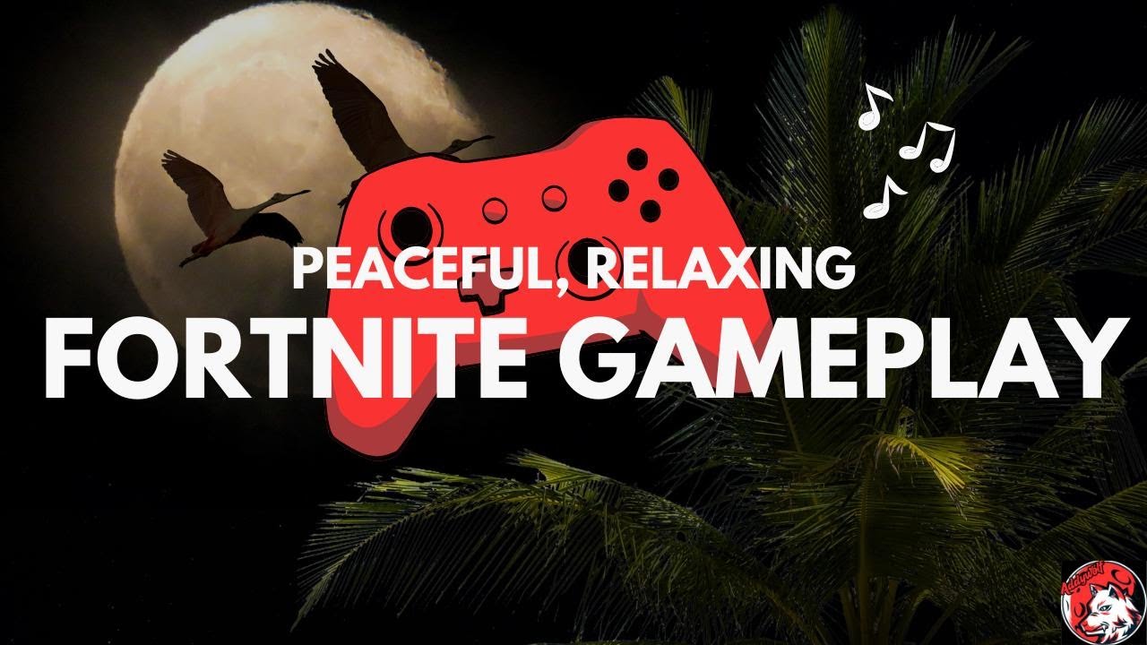 Calming Fortnite Gameplay to fall asleep | Relaxing Music | No Voice ...