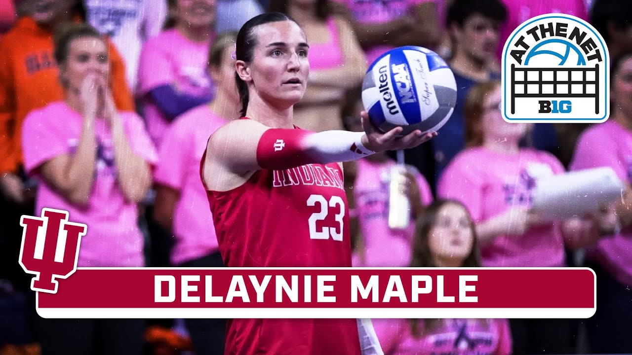 Delaynie Maple's Journey From LA to Bloomington | Indiana Volleyball ...