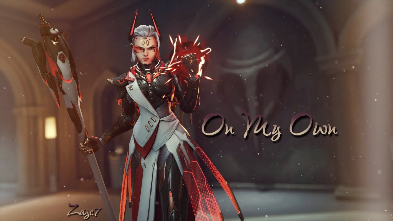 ON MY OWN 💋 - Cinematic Battle Mercy Montage (Overwatch2 edit) (read ...